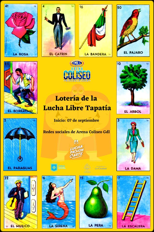 ¡Conoce la Loteria de la Lucha Libre Tapatia! – rocksuite